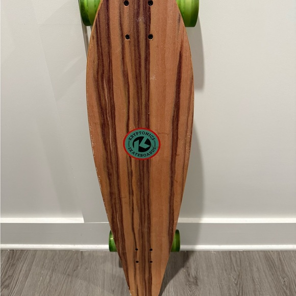 Kryptonics | Other | Longboard With Green Wheels By Kryptonics | Poshmark
